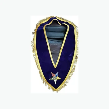 Masonic Regalia Free Mason Oem Worthy Patron/matron Collar Purple Or ...