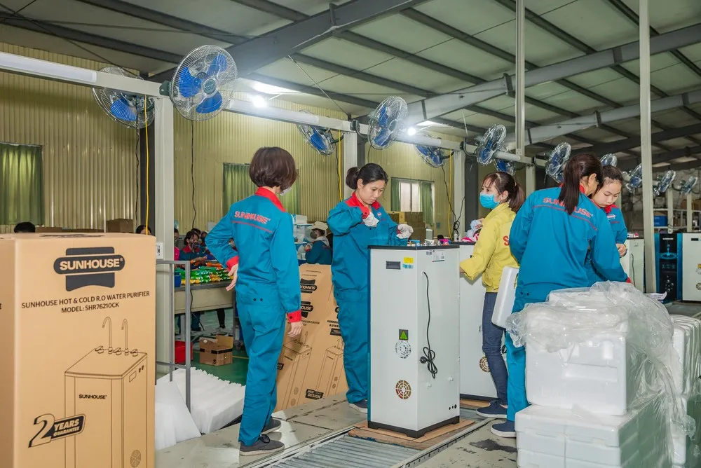 Sunhouse Undersink 10 Stage Reverse Osmosis Water Purifier Water Filter ...