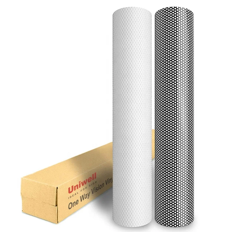 Pvc Printable One Way See Through Film Window Glass Advertising One Way ...