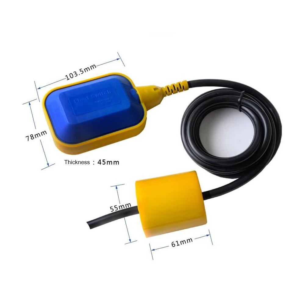 3M Cable Float Switch 10ft Universal Piggyback Heavy Duty Float Switch ...