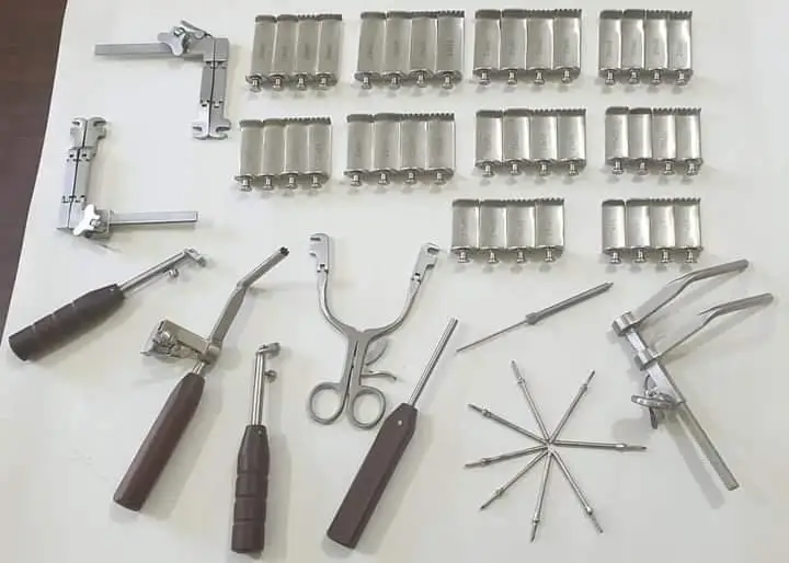 Caspar Lumbar Discectomy Retrector Set Spinal Surgery Retractors Kit ...