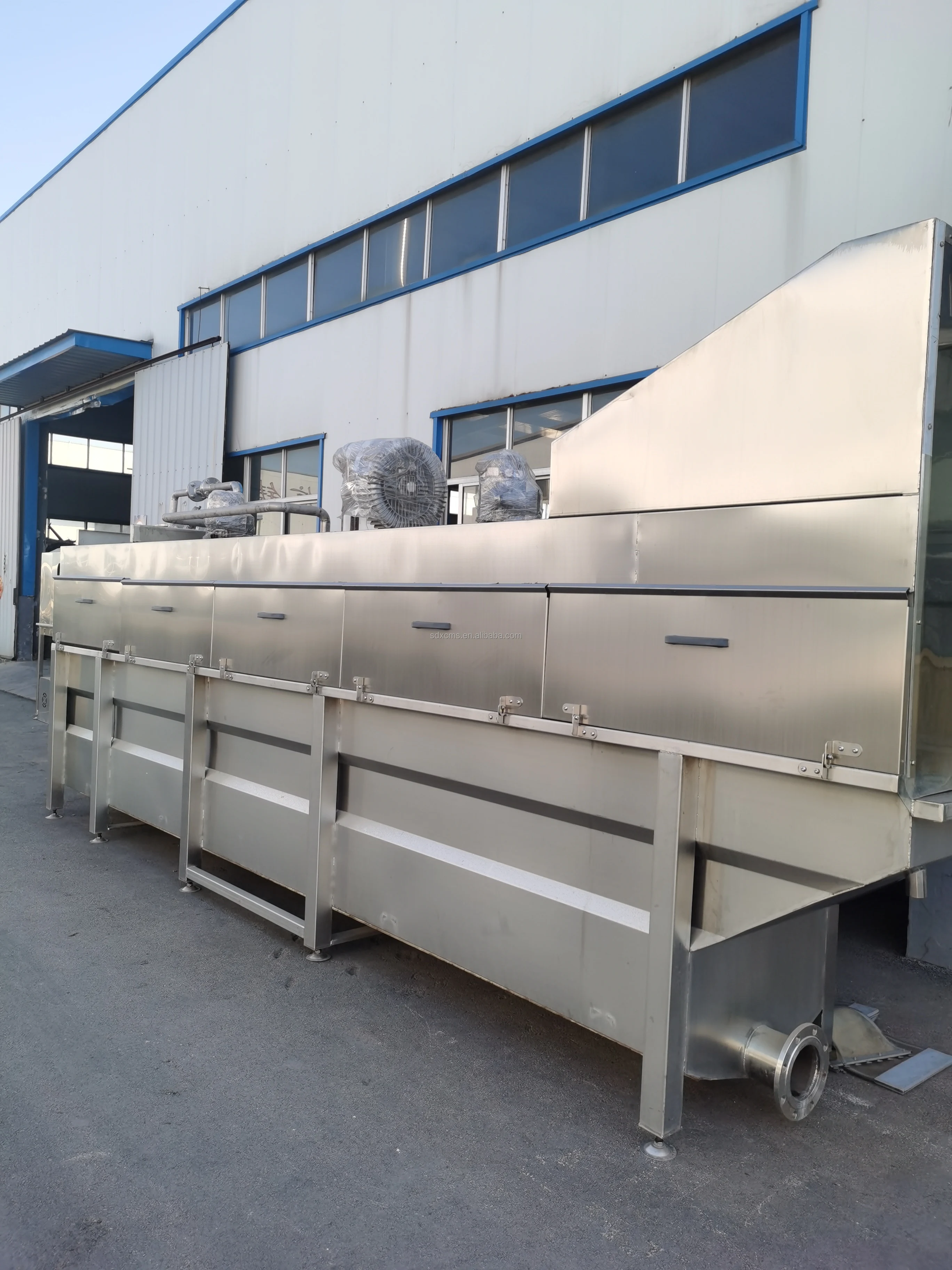 Abattoir Poultry Fowl Duck Goose Broiler Chicken Deboning Line Killing ...