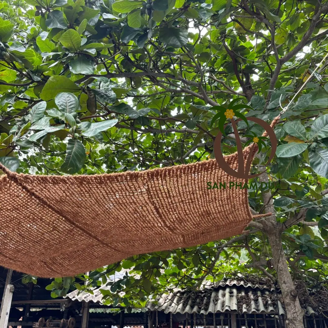 Coir Geotextile Coconut Fiber Mesh Coco Mat Roll Eco Friendly Hand ...