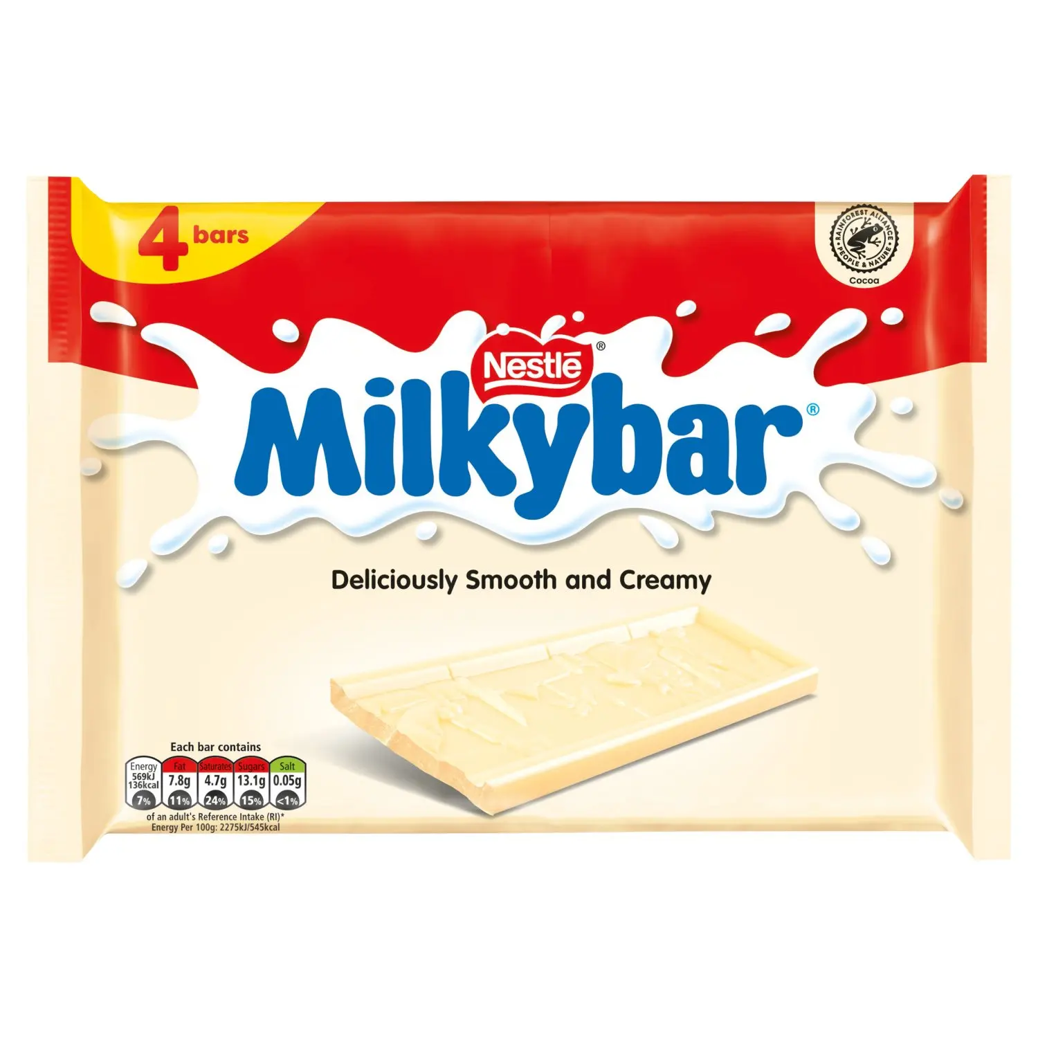 Milky Bar Chocolate Candy Bar Whit Chocolate Milkybar 90g Chocolat ...
