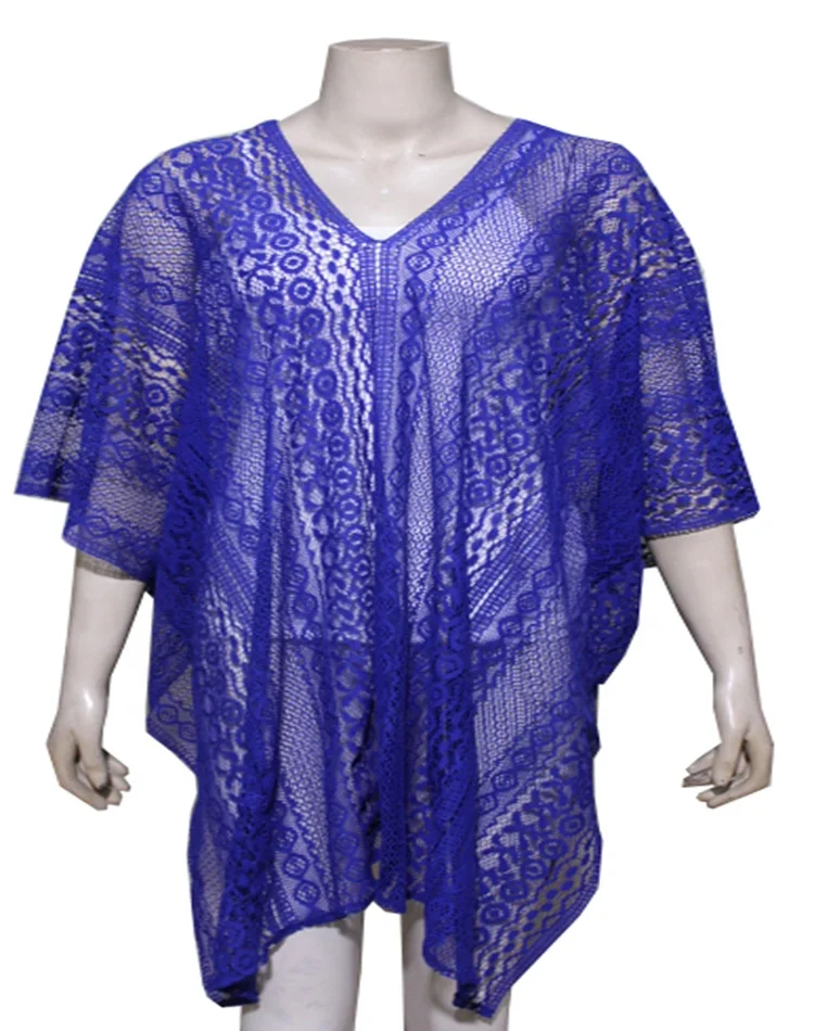 Hot Sexy Swimwear Beachwear 2024 Beach Crochet Mesh Sheer See Through ...