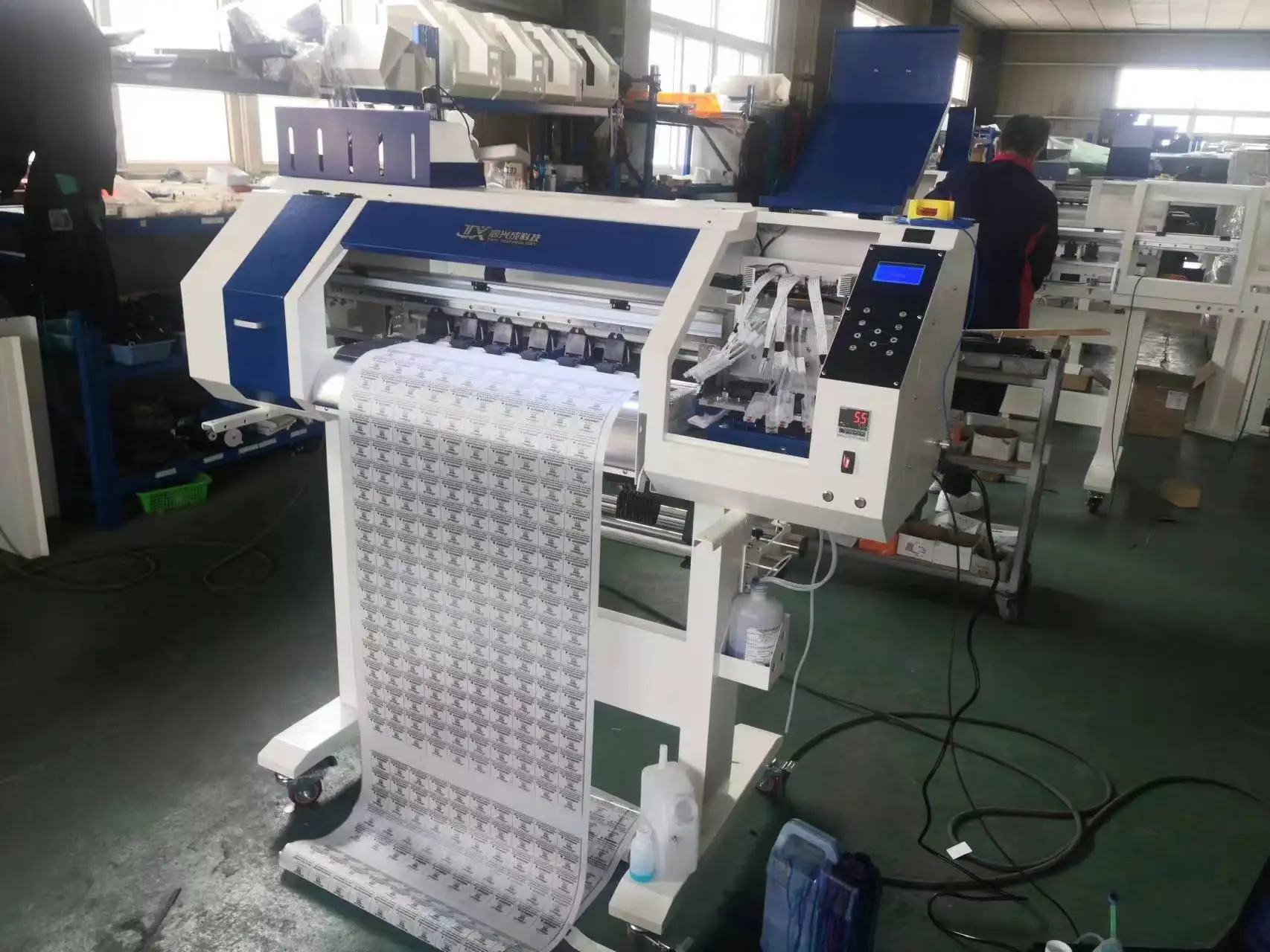 Factory Price A1 60cm L130 Powder Shaker Machine 2 I3200 Head Dtf600 ...