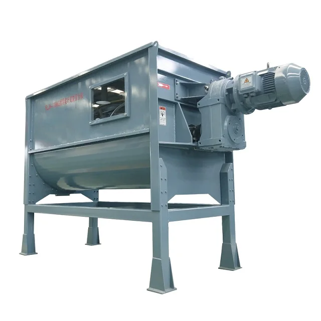 2 Ton/hour Horizontal Animal Poultry Cattle Feed Grinder Mixer ...