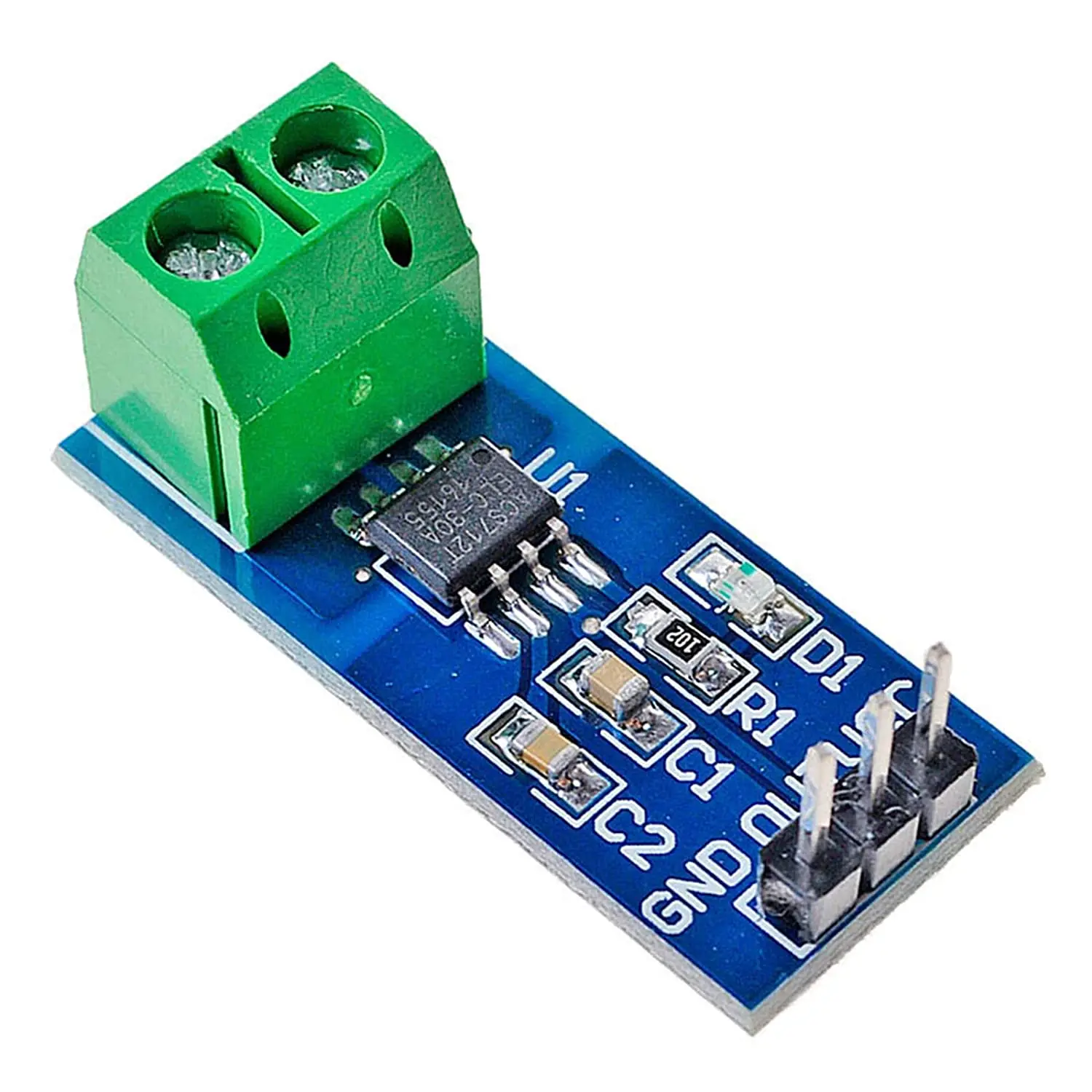 ACS712 20A Current Sensor module Voltage Sensor Module DC 0-25V Voltage ...