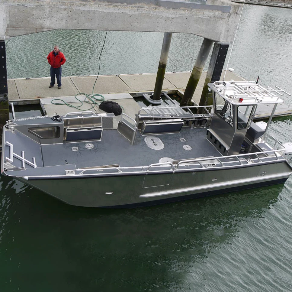 23ft Hign Speed Aluminum Suntracker Higgins Boat/ Landing Craft/ Barge ...