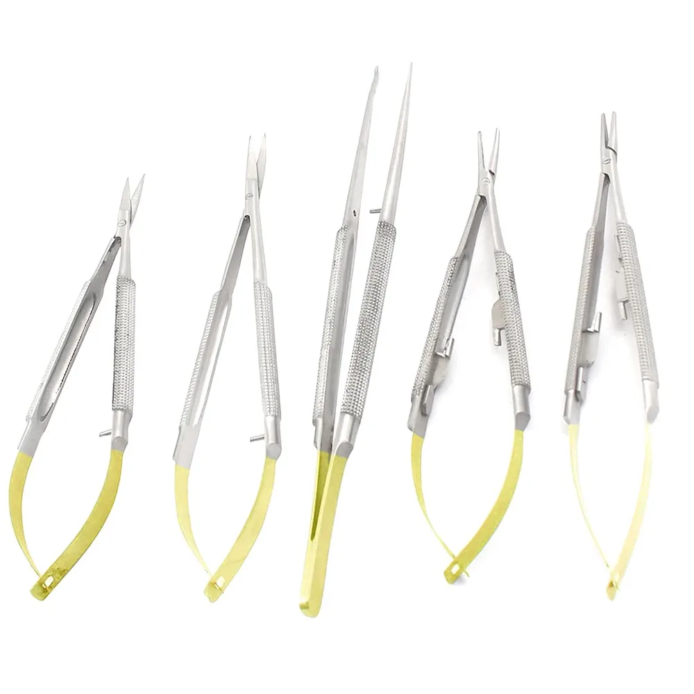Eye Ophthalmic Surgical Instruments Set,Micro Ophthalmic Forceps ...