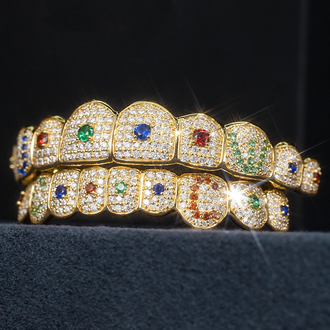 Icey Hip Hop Grillz - Custom Dental Jewelry by Master Rocks