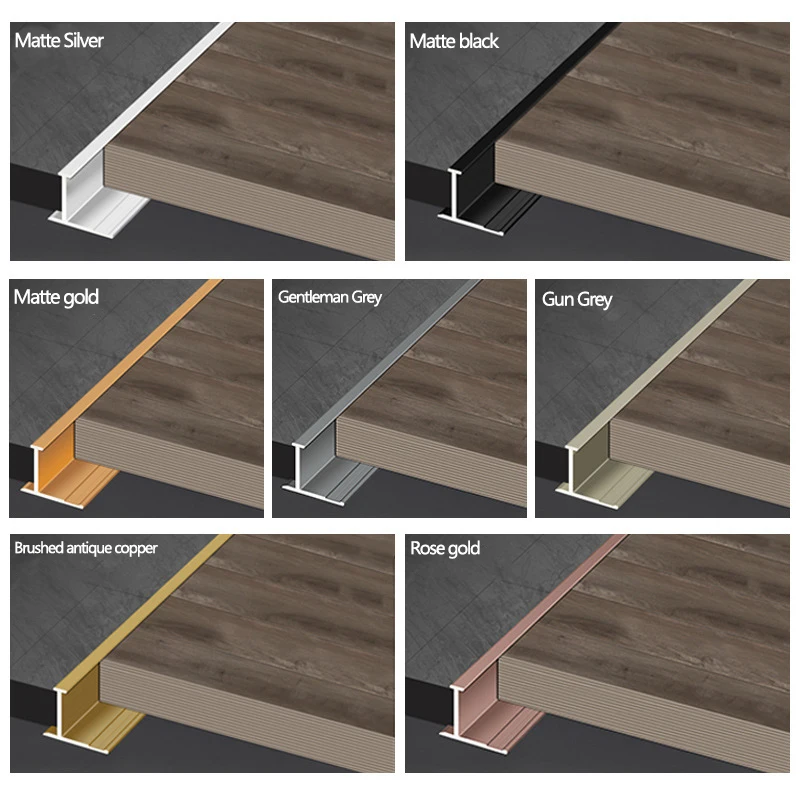 4mm Wall Panel with Wooden Veneer Aluminum Alloy I-shaped Edge Banding ...