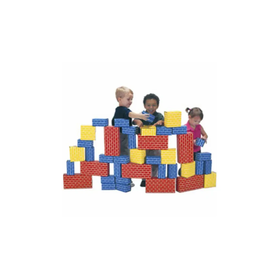 Custom Children Diy Geometry Stacked Building Blocks Puzzle Educational ...
