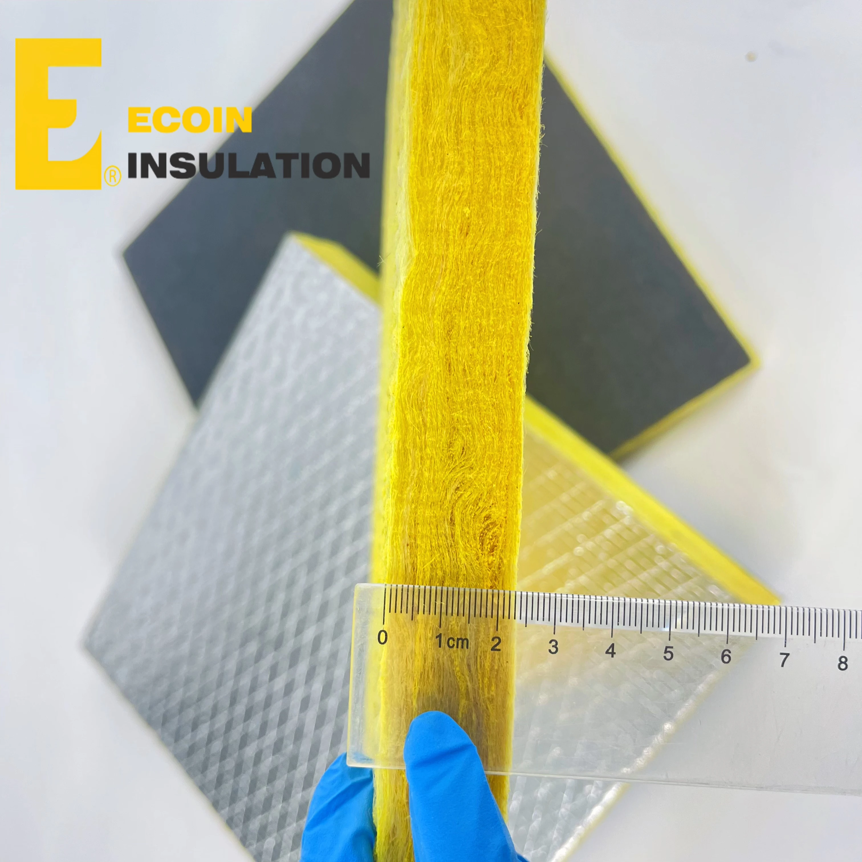 40mm Thickness Glasswool Insulation Fiberglass Duct Insulation In Hvac ...