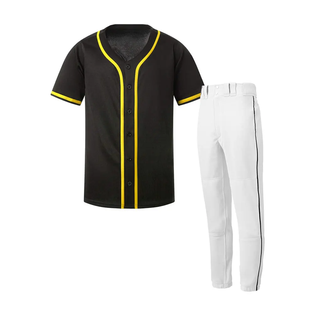 Best Quality Custom Baseball Jersey Uniform Design Sublimated Youth ...