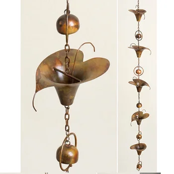 Ancient Graft Calla Lily Rain Chain Manufacturer & Exporter Custom ...