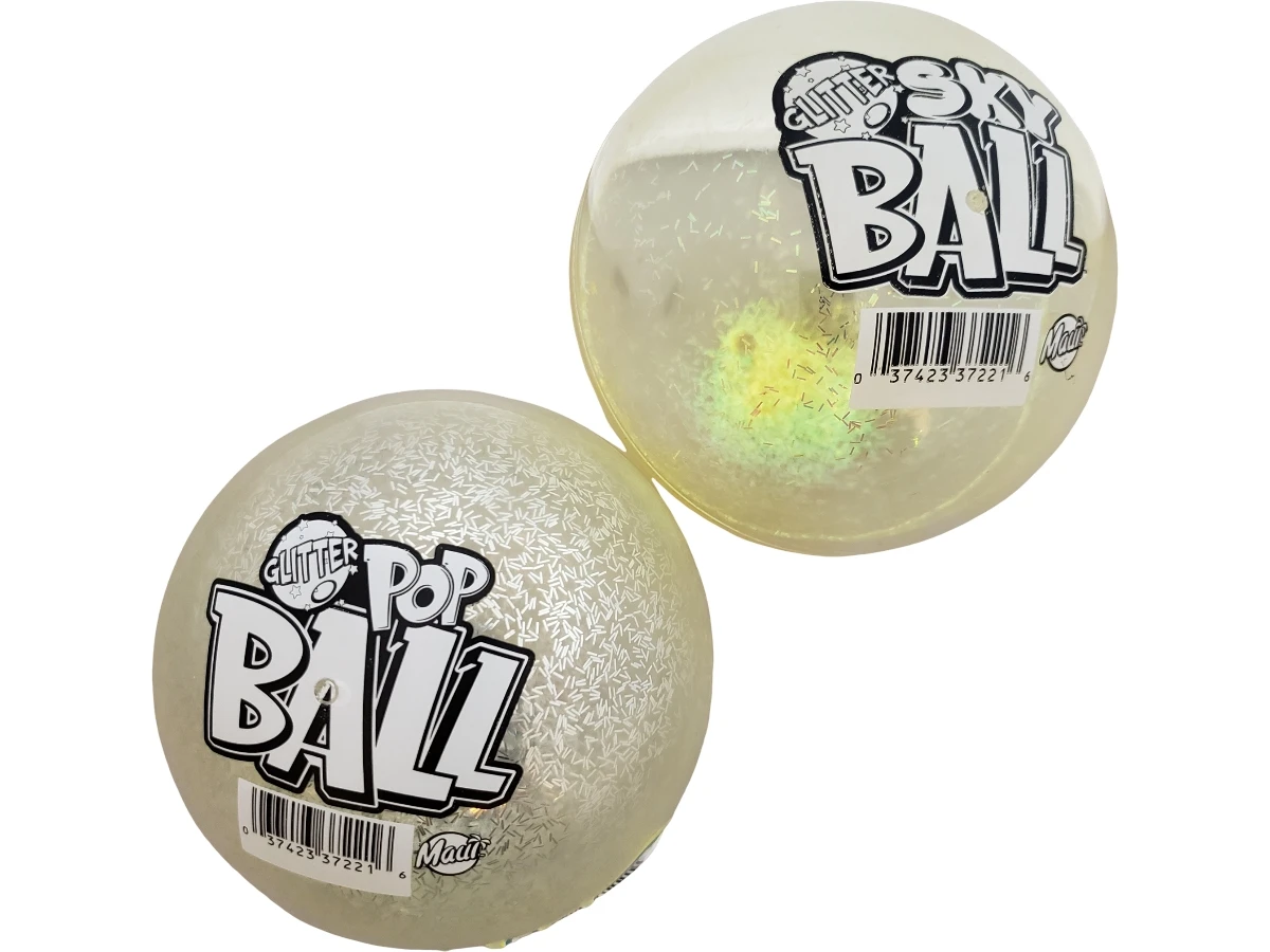 High Quality Design 100mm Glitter Popup Skyball Outdoor Super Bounce ...