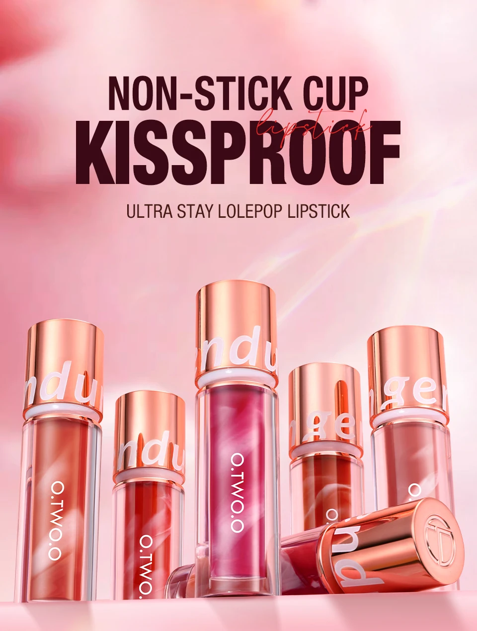 Waterproof Lip Makeup Matte Liquid Lipstick Set for Girls Women Multi ...