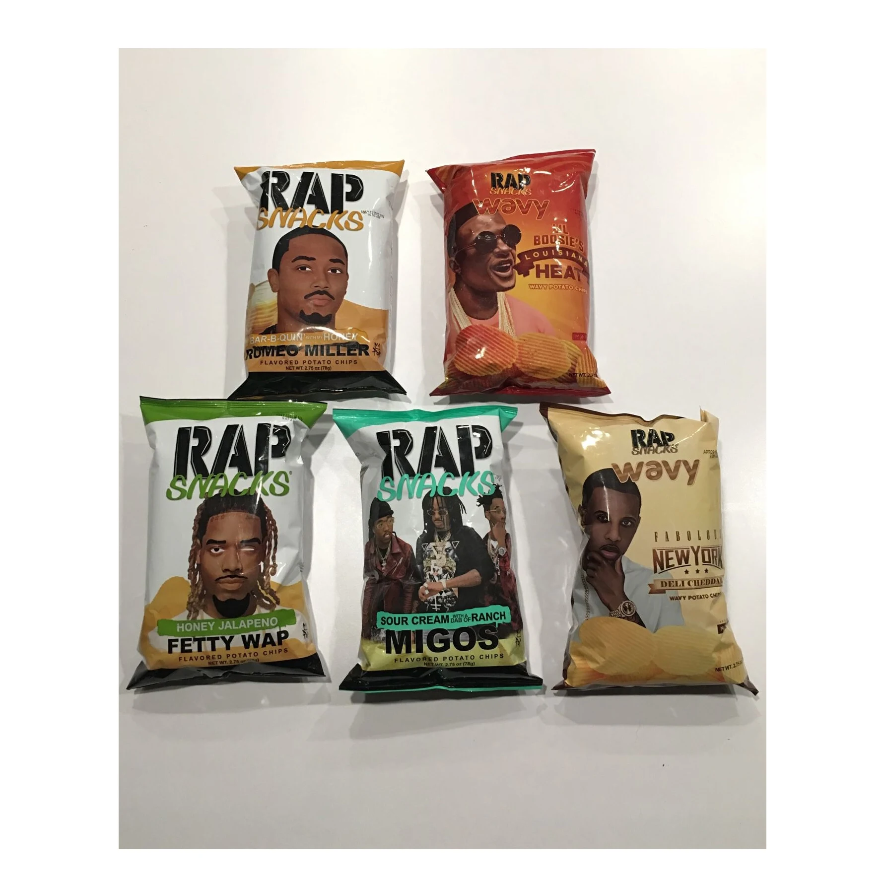 Rap Snacks Potato Chips Variety Pack - Buy Rap Snacks Barbeque Cheddar ...