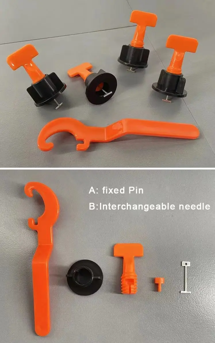 Reusable Tile Levelling System Porcelain Leveler Tile Leveling System Clips T Shape Reusable