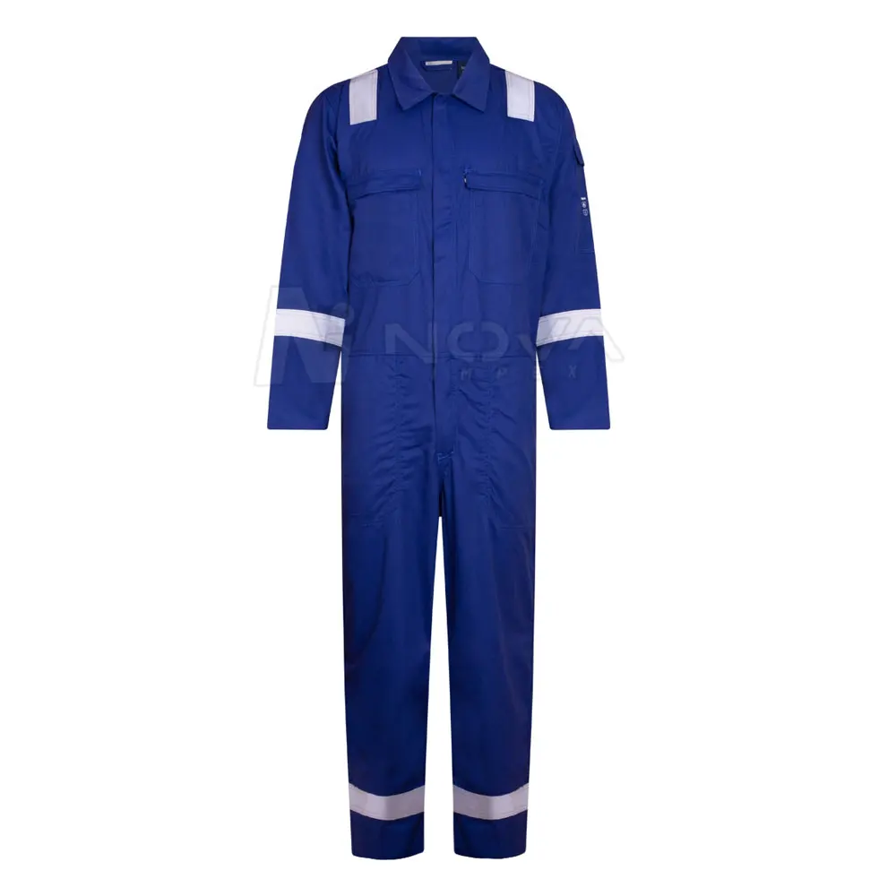 Full Body Safety Coverall Suit Breathable Working Overalls Working ...