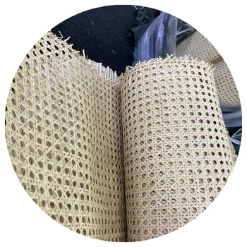 Premium Natural Bleached Square Rattan Cane Webbing Rattan Roll High ...