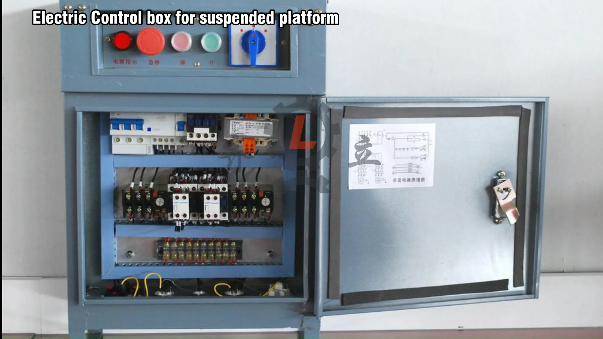 Chint Electric Control Panel For Zlp630 Zlp800 Suspended Platform For ...