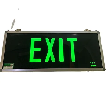 Fire Safety Rechargeable Waterproof Emergency Green Printing Two Sides ...