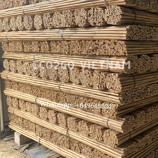 Natural Bamboo Poles Cane Strips Slats Stakes High Quality Eco2go ...