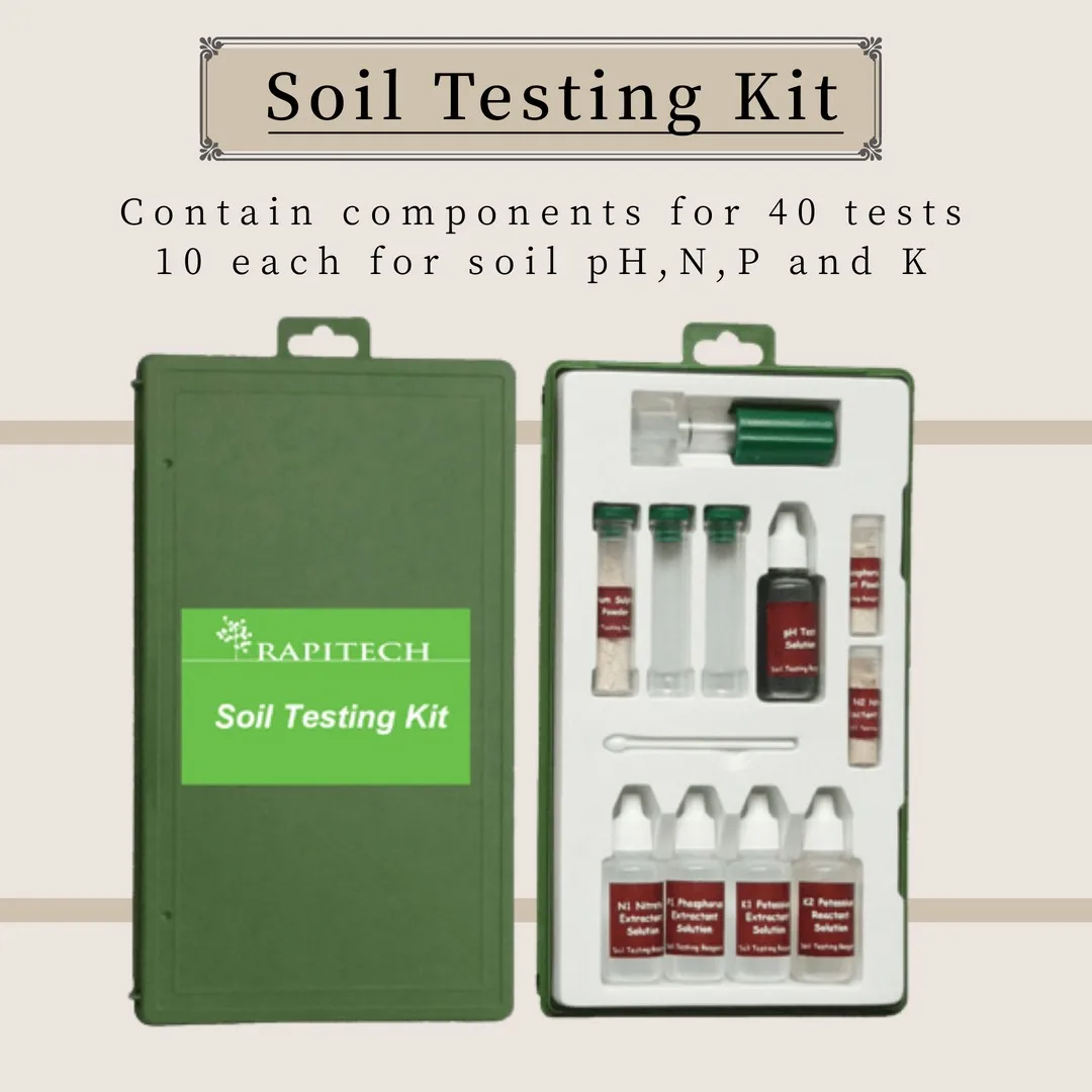 Rapitech Garden Agriculture Soil Test Kit - Accurate Results