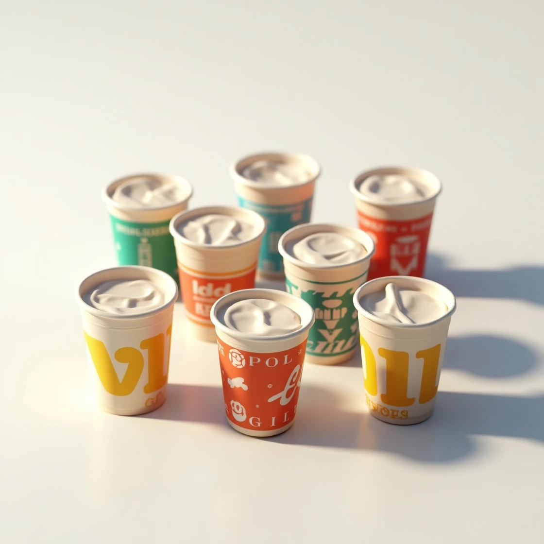 Sturdy 12 oz Paper Cups Pack of 100 Eco Friendly Brown| Alibaba.com