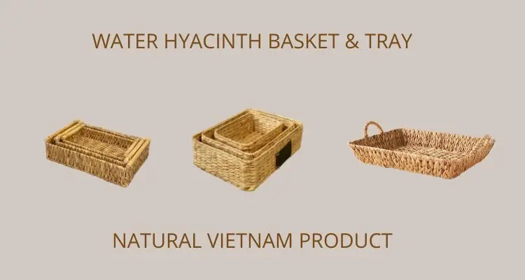 Water Hyacinth Tray Handmade Vigi Farm,Ecofriendly,No Harm - Buy Wooden ...