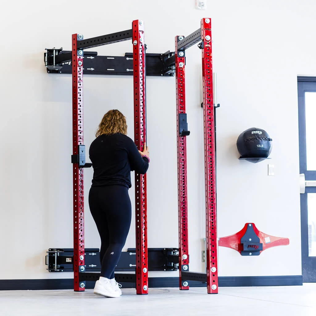 Home Gym Equipment Wall Mounted Multi Function Folding Adjustable ...