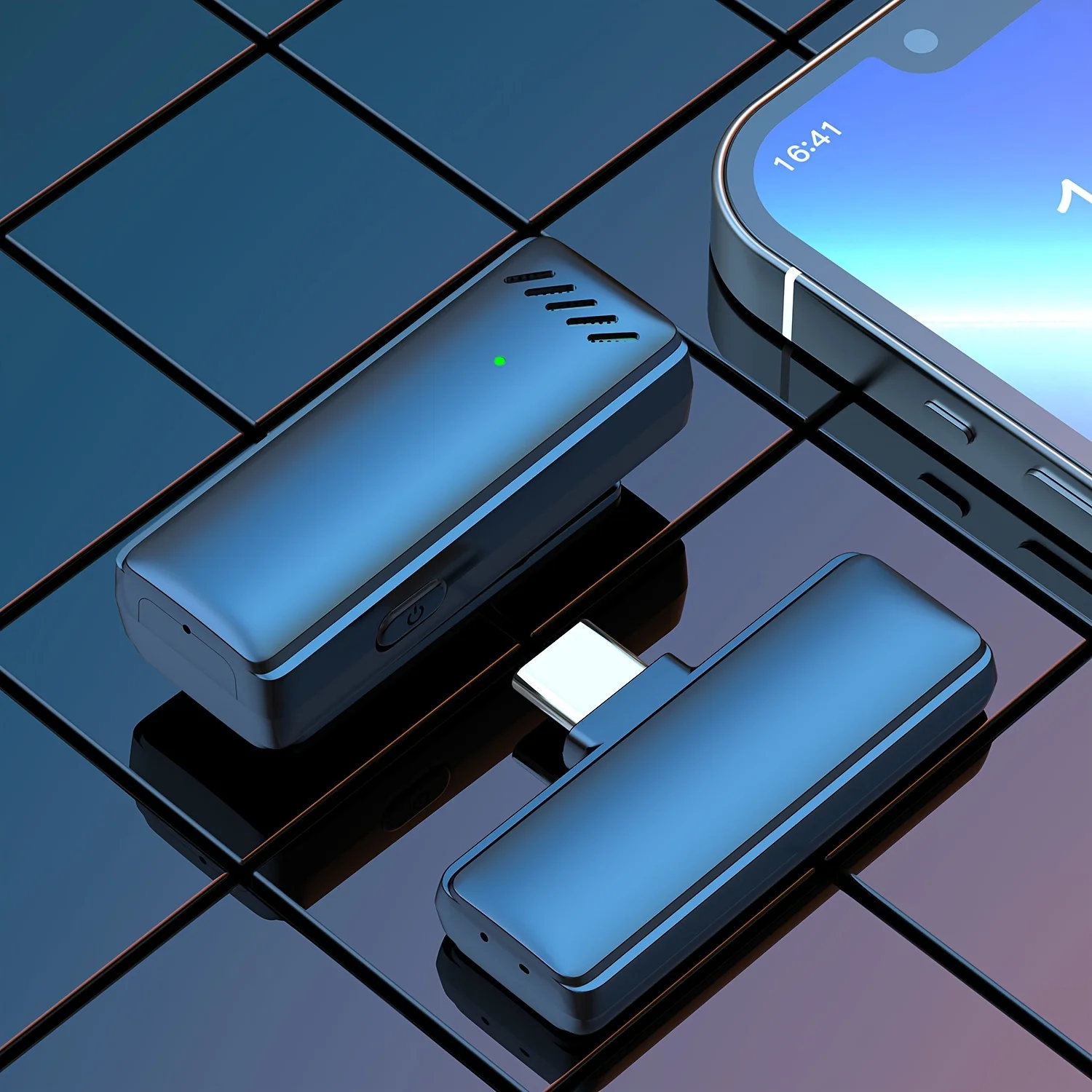 AI enabled microphone AI language processing gadget humanoid ai ...