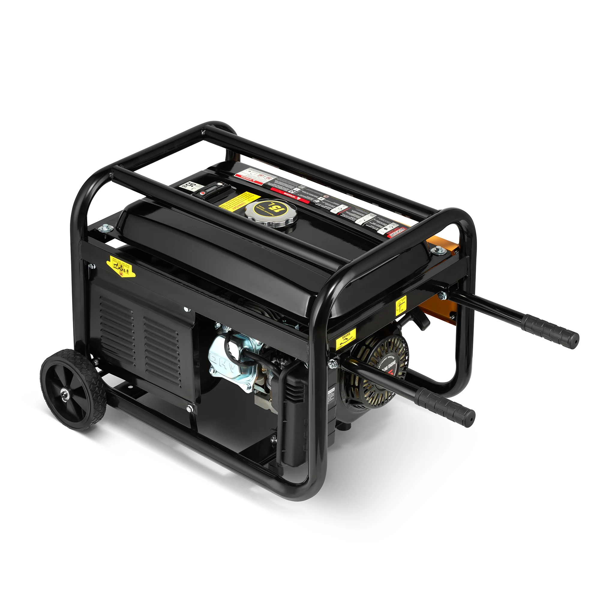 Portable Silent Gasoline Generator Higher Maximum Power 4200w 7.5km Avr ...