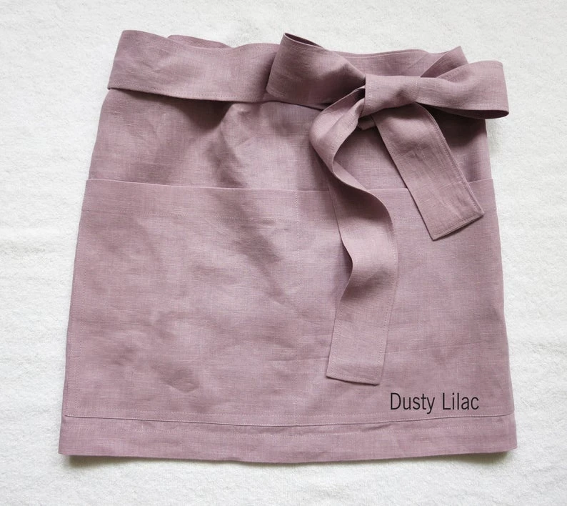 Waist Apron 2024-25 Half Waist Apron Cooking Cafe Shop Waiter Half ...