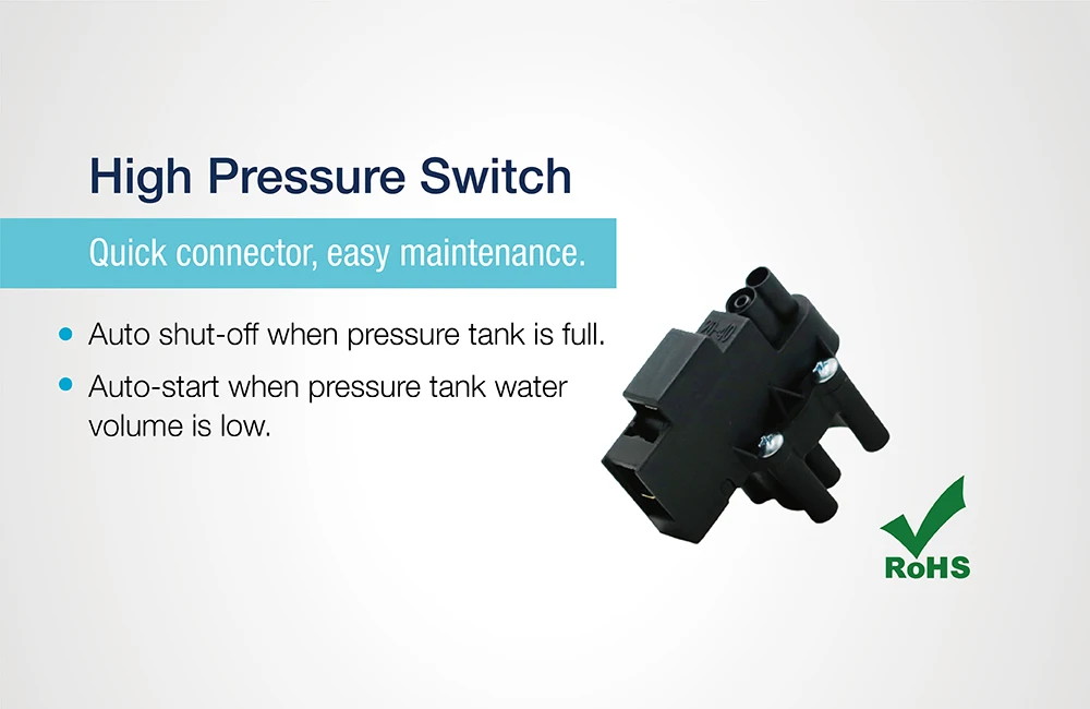 High Pressure Switch Ro System Spare Parts Water Filter Parts - Buy ...