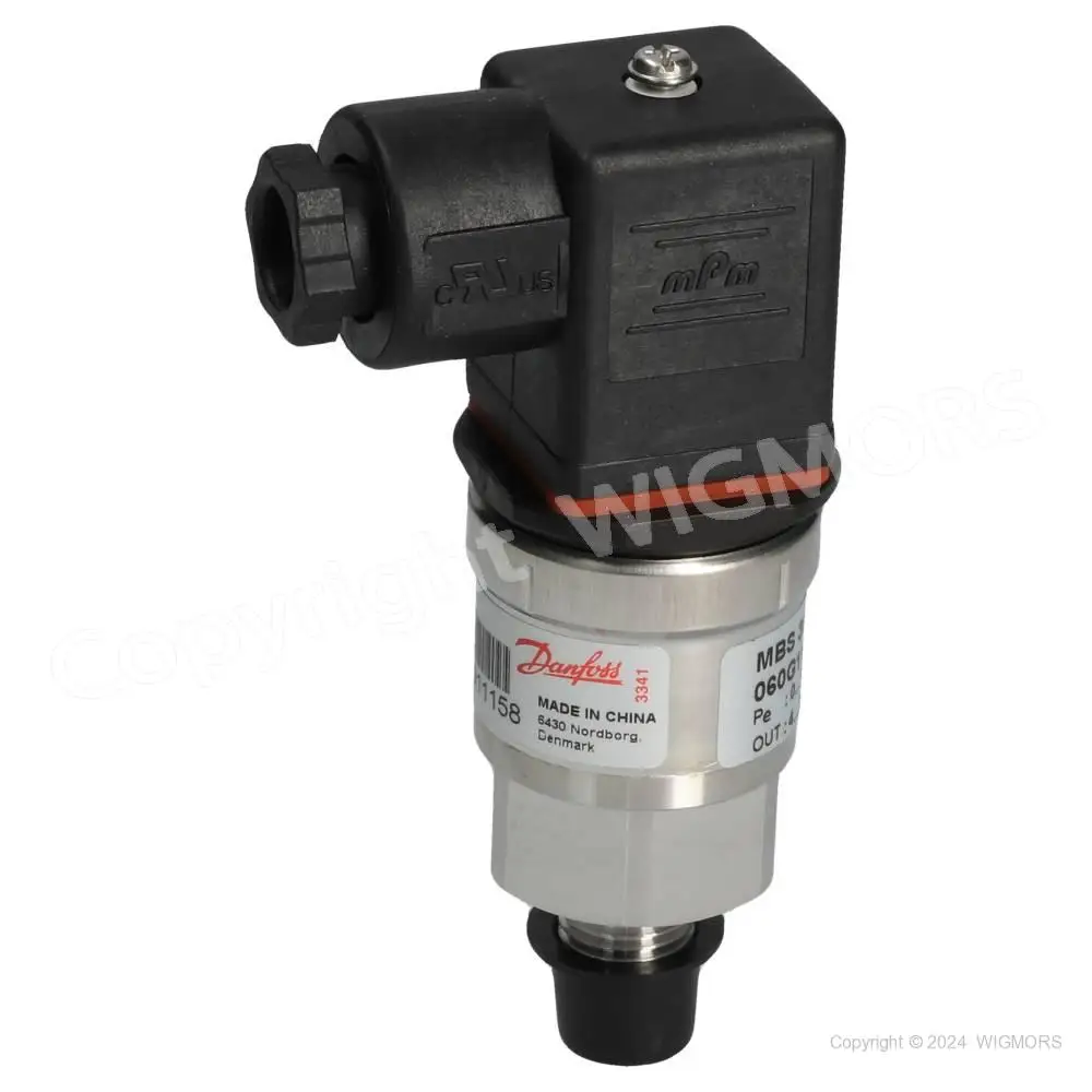 Danfoss Pressure Transmitter, MBS 3000, 0.00 bar - 16.00 Bar, 0.00 psi ...