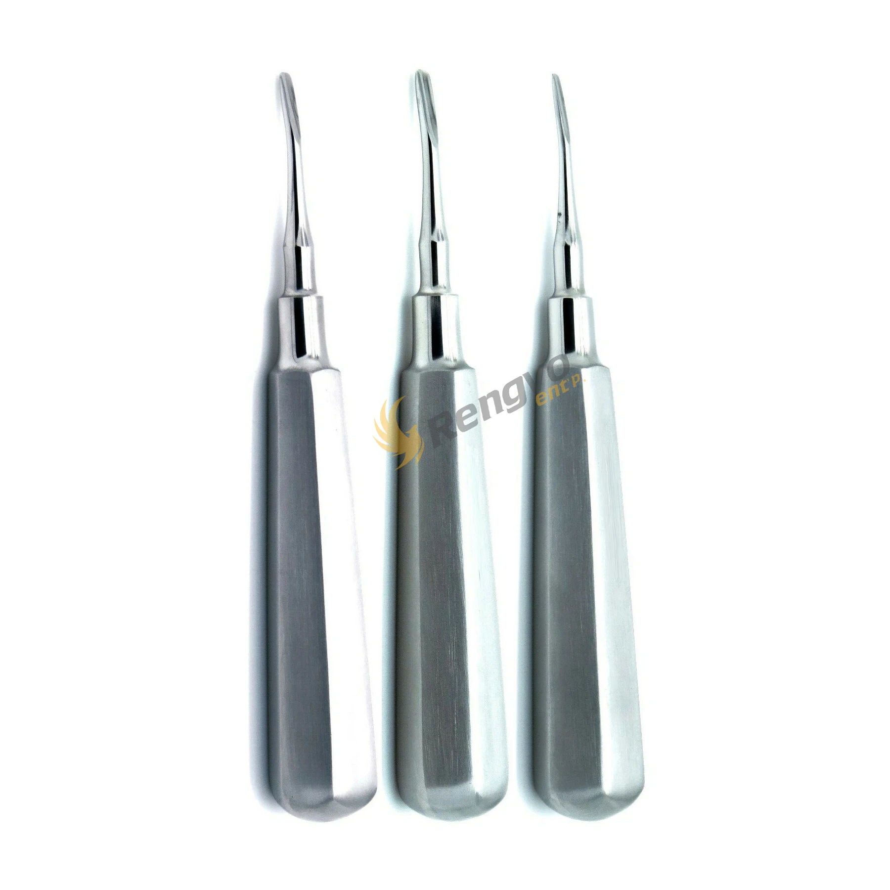 Dental Elevator Surgical Root Instruments Curved Tip 2mm,3mm,4mm New ...