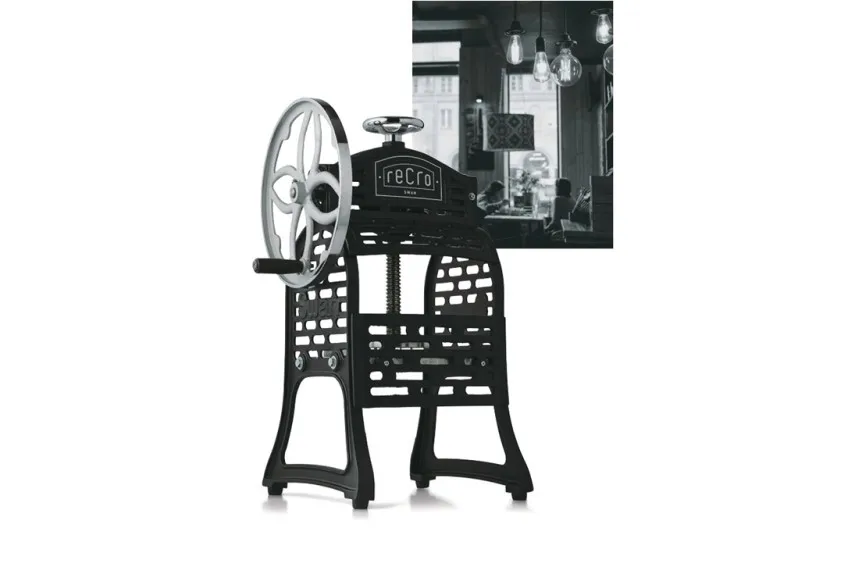 Swan Ice Shaver - Durable Cast Iron Manual Ice Shaver