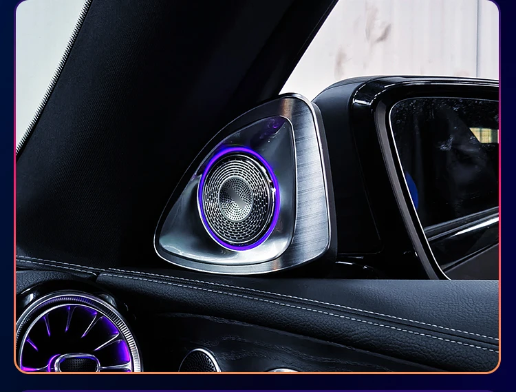 C238 E-Coupe 4D Rotating Tweeter with 64 Colors Ambient Light for 2016 ...