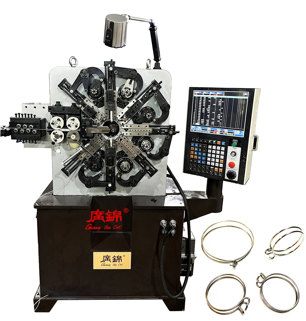 High Rate Hose Wire Clamp Making Machine Pipe Clip Forming Machine for ...