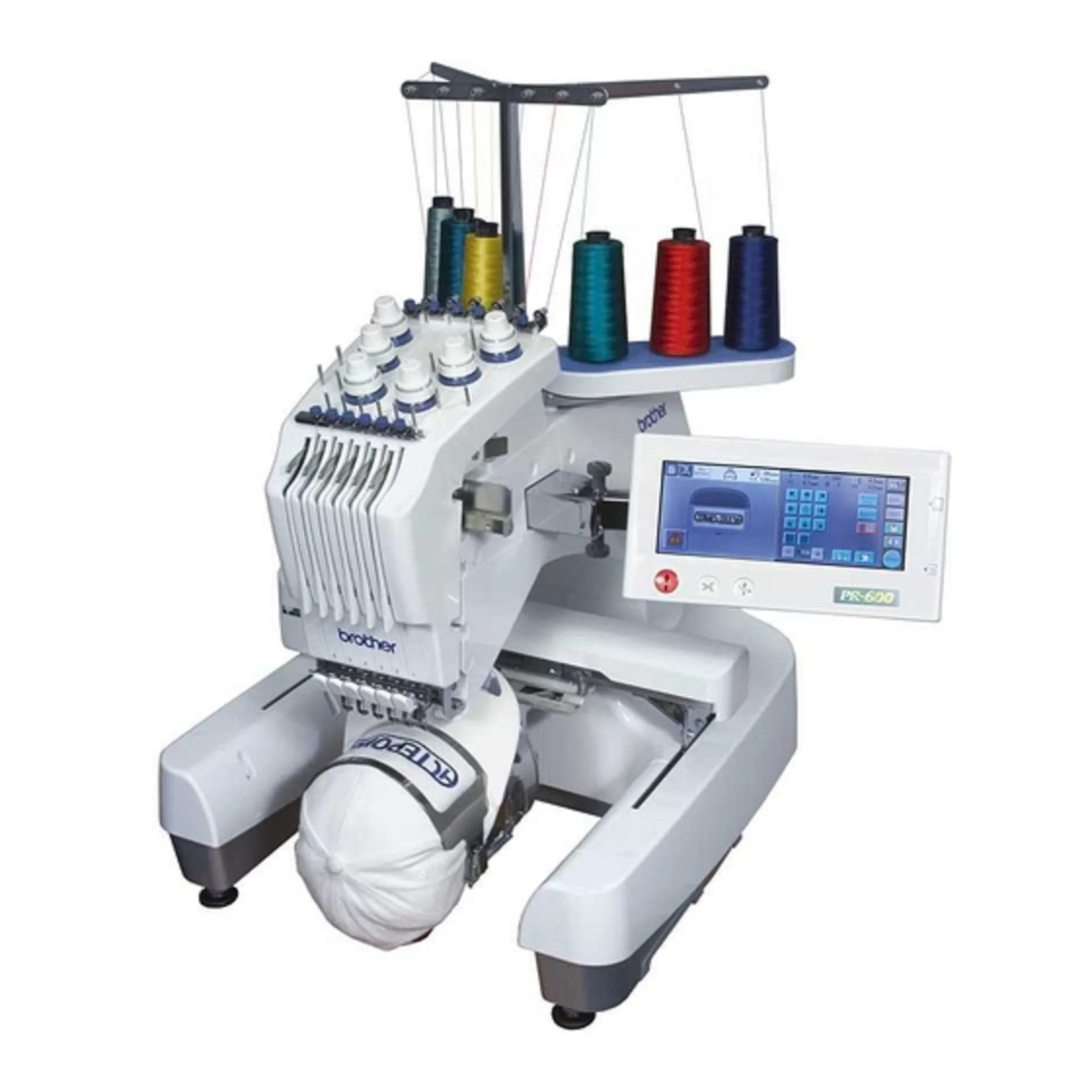 For New Brother Entrepreneur Pr650e 6 Needle Embroidery Machine Bundle ...