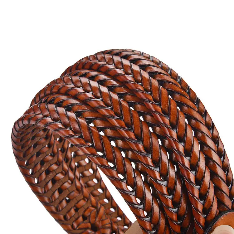 Men's Split Leather Reversible Belts Rotated Buckle Belt - Buy Belt ...