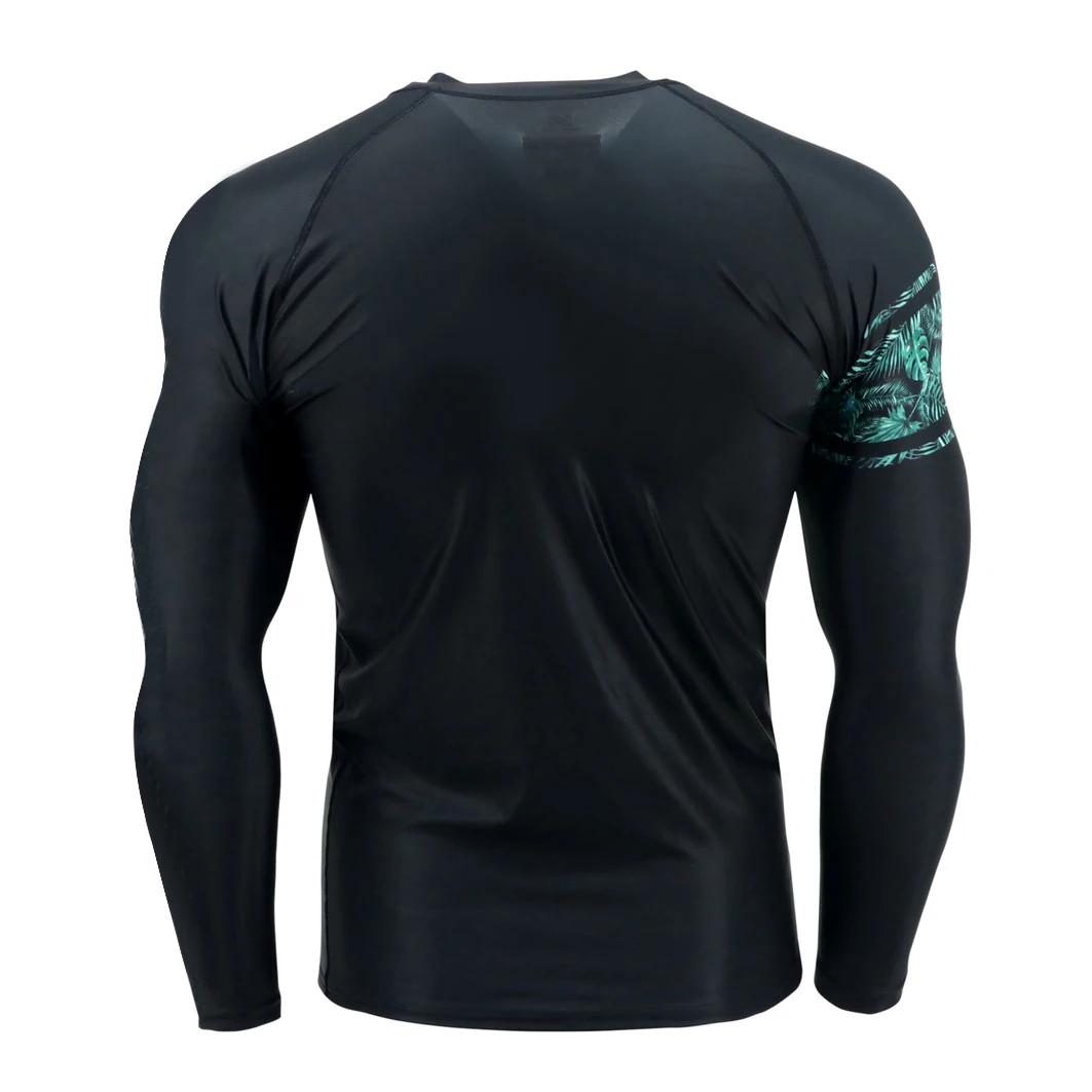 Factory Price Professional Made Men Rash Guard Custom Logo Printed ...