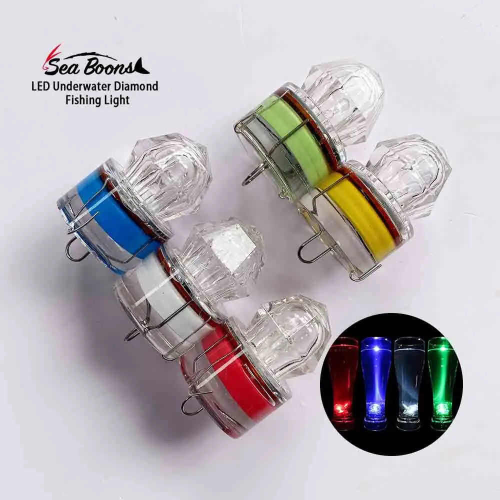 Flash Fishing Light Waterproof Led Deep Drop Underwater Squid Strobe ...