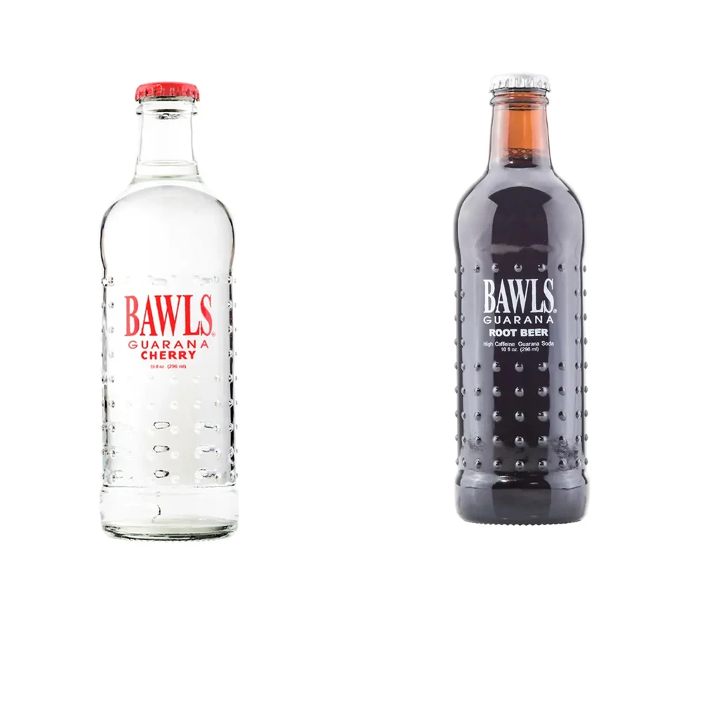 Bawls Root Beer And Cherry Soda With Guarana Caffeinated Soda Energy ...