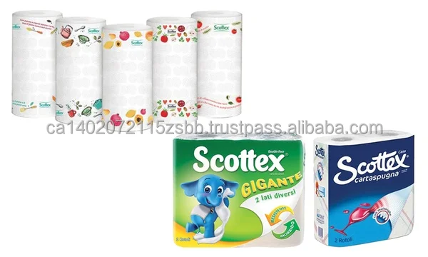 Scottex Toilet Paper - Soft, Embossed, and Durable