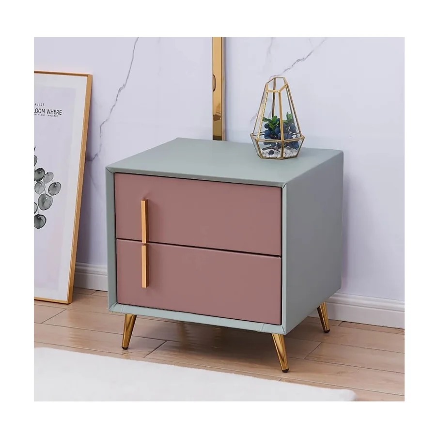 Hts Vietnam Manufacturer Mdf Wood Furniture Bedside Tables Modern ...