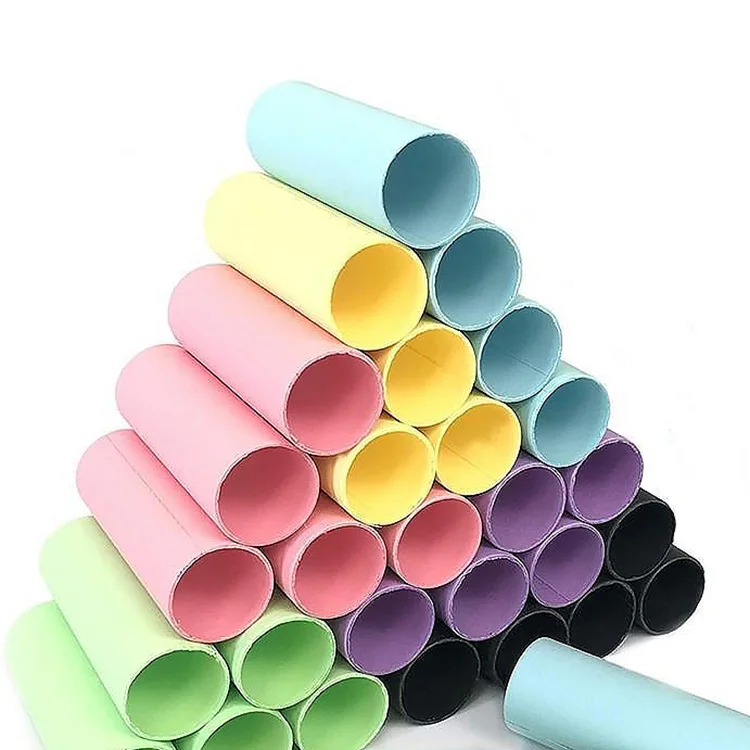 Premium 4cm Recyclable Colored Paper Tubes For Artistic Craft Diy High ...